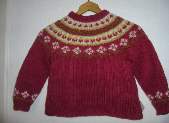 Strikket genser - Epla